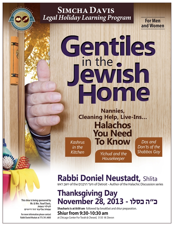 Gentiles in the Jewish Home – The Chicago Center
